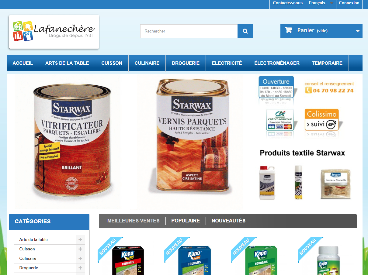 Serveur VPS - lafanechere.com - 2020-2021 - DDLX